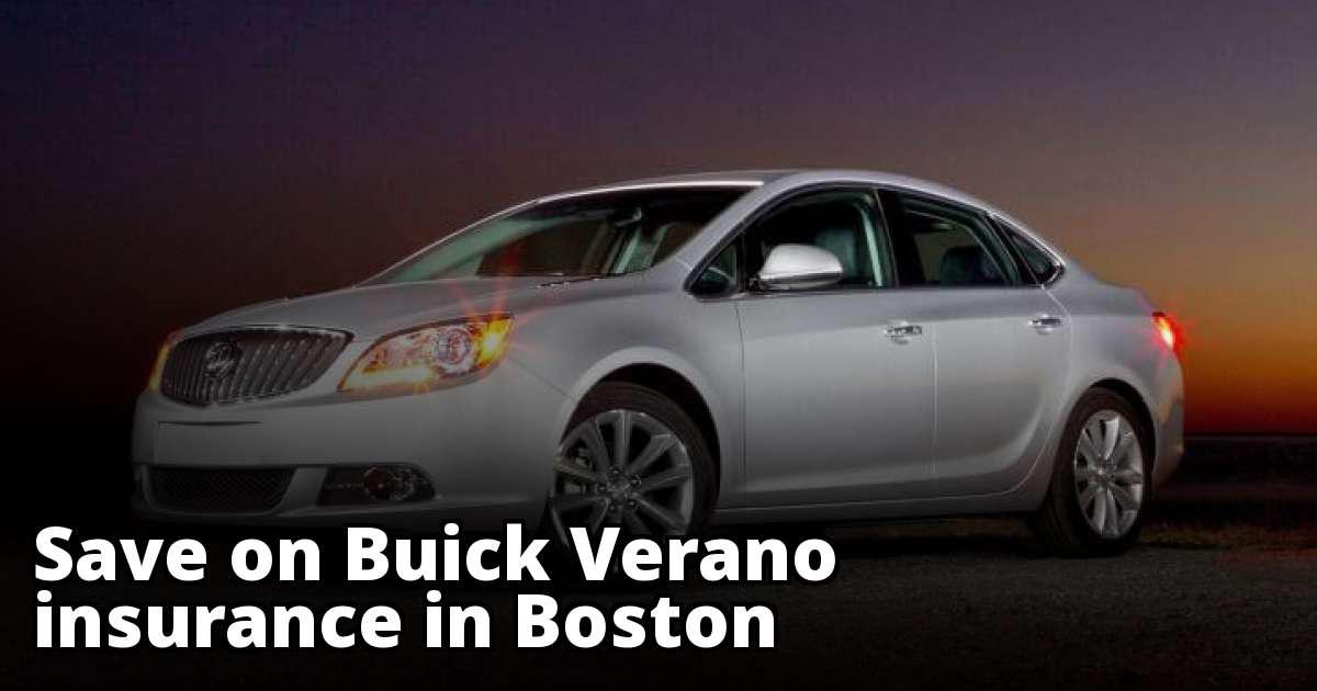 Cheapest Buick Verano Insurance in Boston, MA