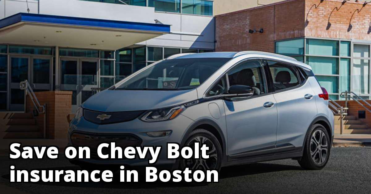 Best Rates for Chevy Bolt Insurance in Boston, MA