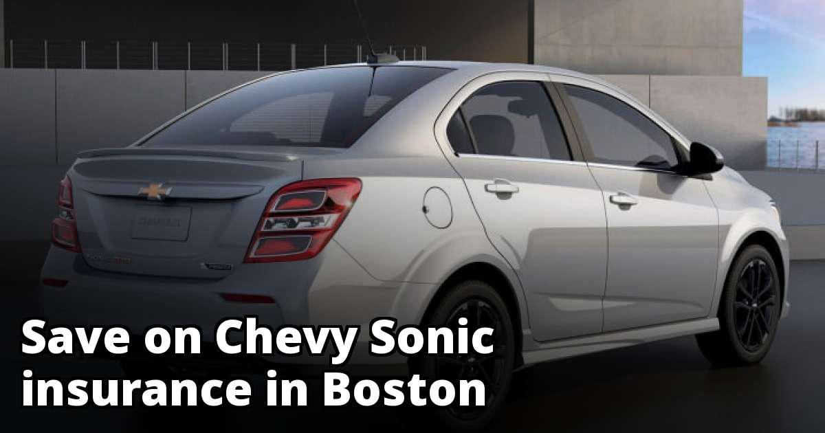 Boston Massachusetts Chevy Sonic Insurance Quotes