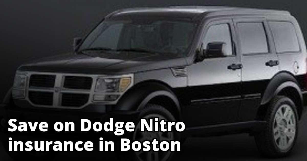 Affordable Quotes for Dodge Nitro Insurance in Boston, MA