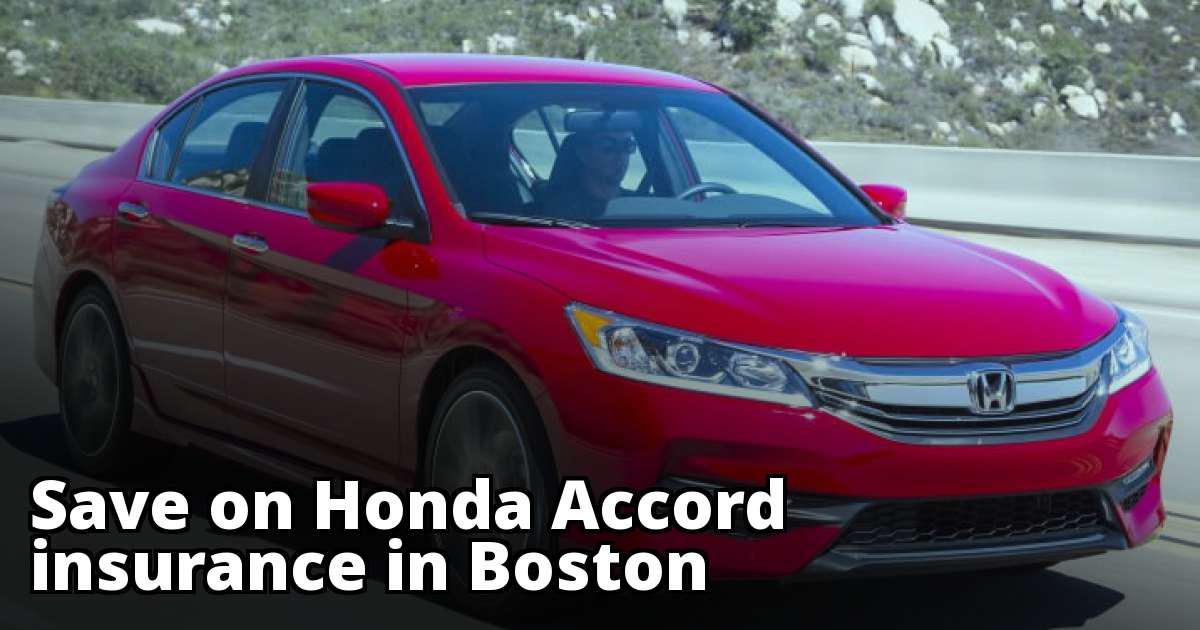 Affordable Honda Accord Insurance in Boston, MA