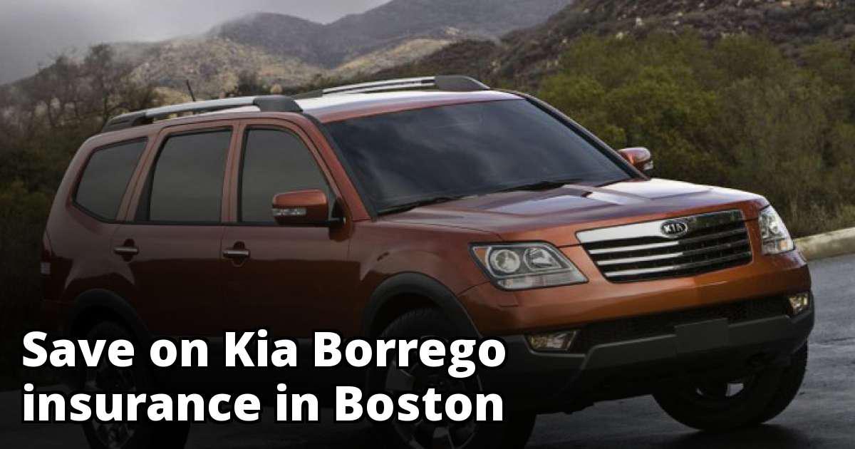 Boston Massachusetts Kia Borrego Insurance Quotes