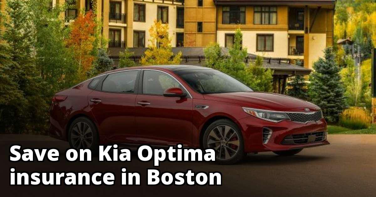 Kia Optima Insurance Rates in Boston, MA