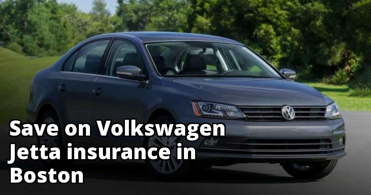 Cheapest Insurance Rates for a Volkswagen Jetta in Boston Massachusetts